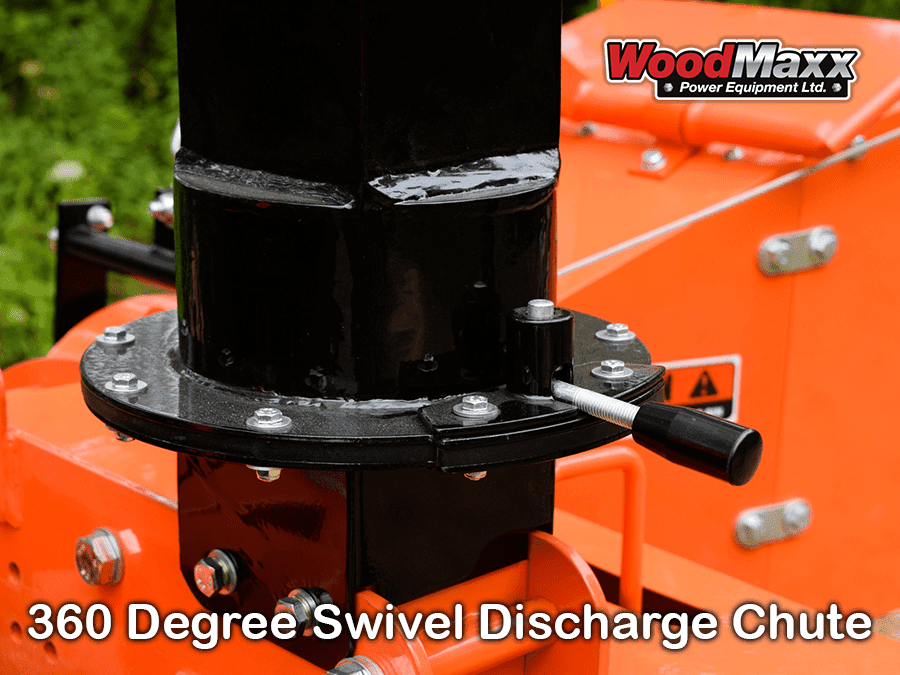 WoodMaxx 8" PTO Chipper, PTO Wood Chippers, Heavy Duty Gear Box - WoodMaxx