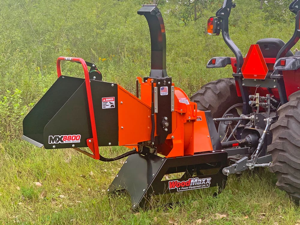 8" PTO Wood Chipper Shredder | Made in the USA | 3pt. Wood Chipper ...
