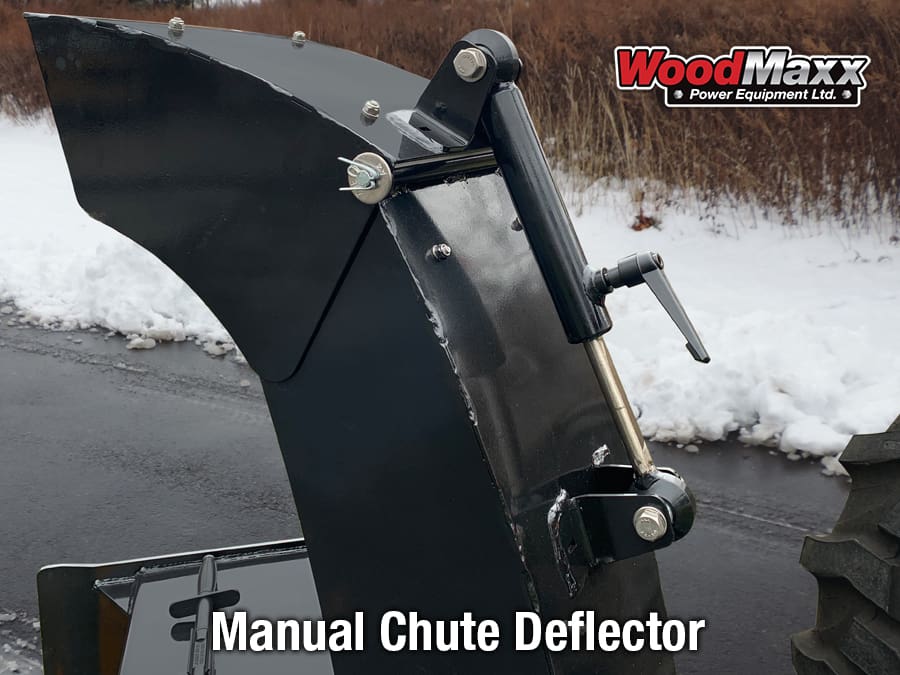 84" Snow Blower, Tractor Snow Blower, Hydraulic Chute Rotation - WoodMaxx