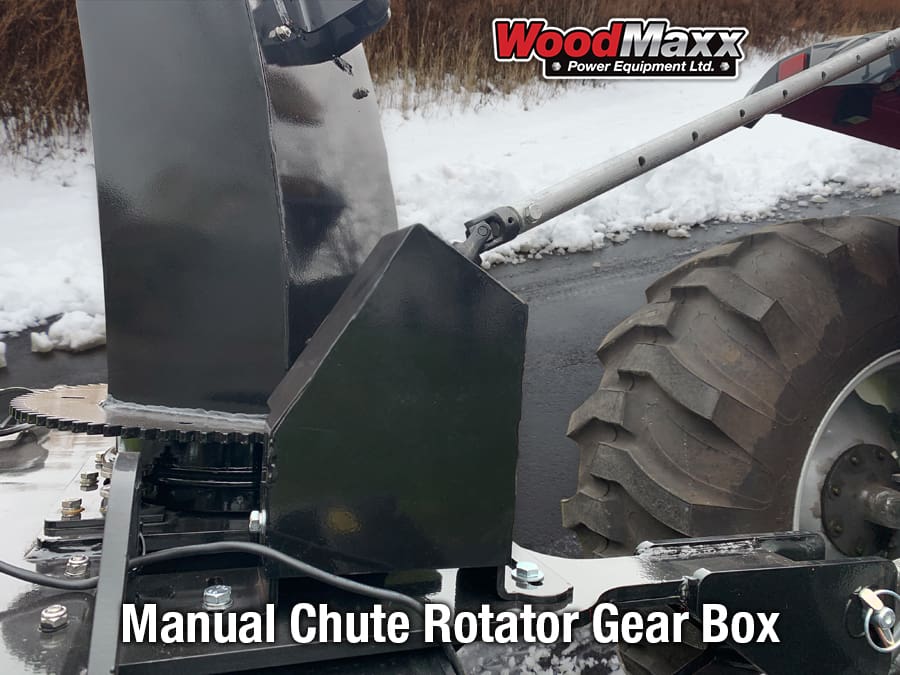 72" Snow Blower, Tractor Snow Blower, Hydraulic Chute Rotation - WoodMaxx