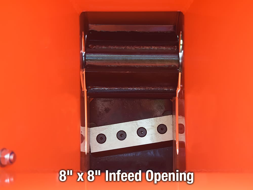 8" PTO Wood Chipper Tree Chipper Brush Chipper - Hydraulic Feed