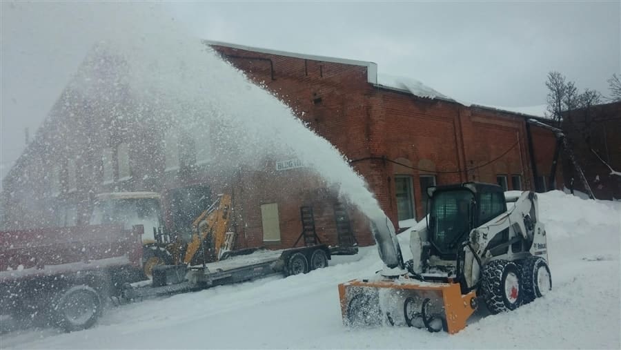 Skid Steer Snow Blower, PTO Snow Blower - WoodMaxx